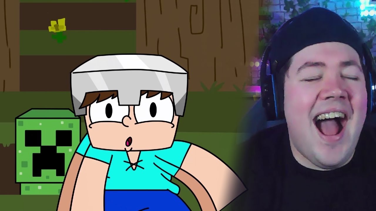 MINECRAFT ANIMATION - DIAMOND MINE | REAKTION - YouTube