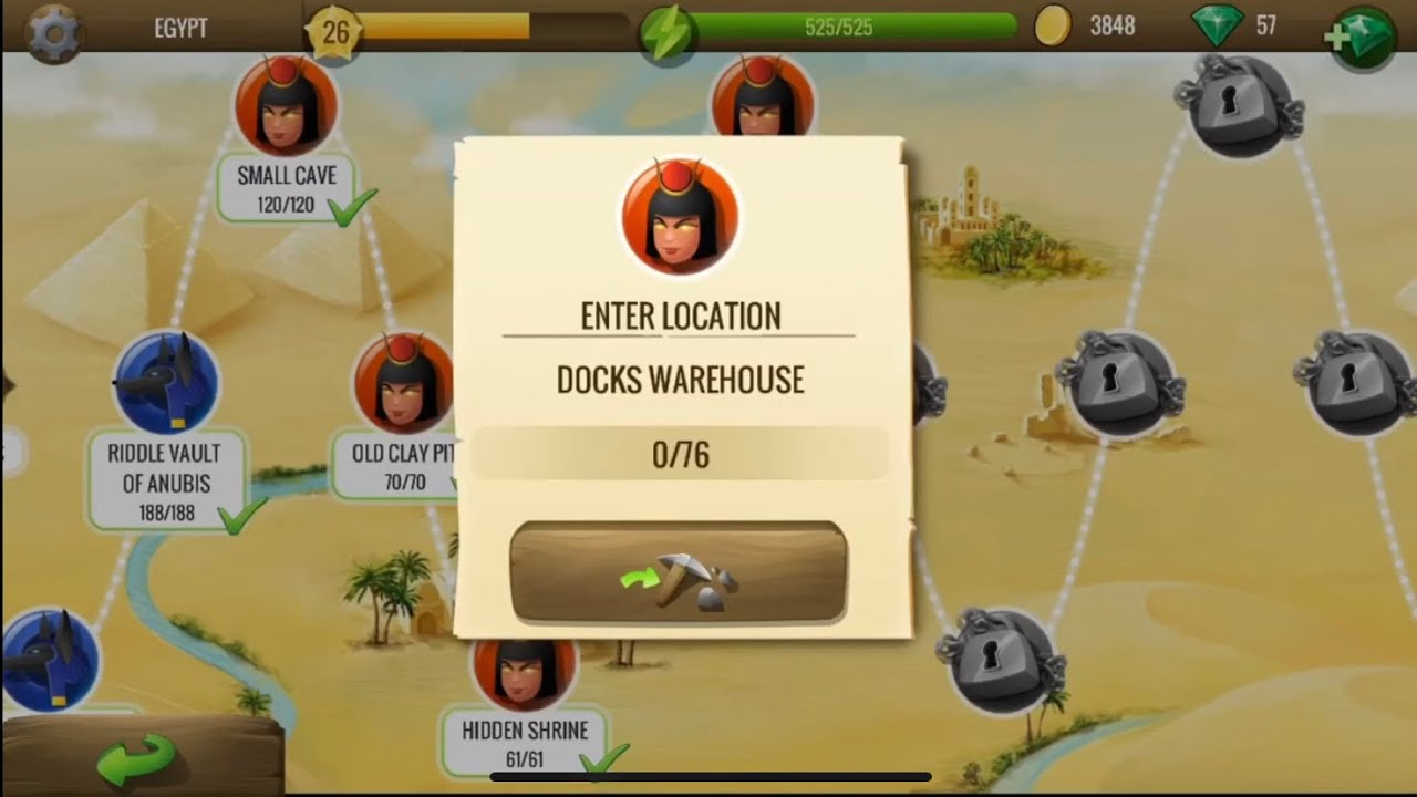 Docks Warehouse - Egypt [Diggy's Adventure] - YouTube