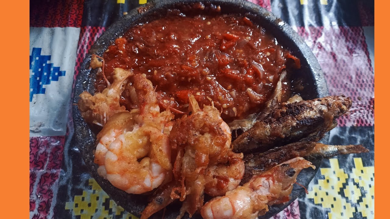 SAMBAL UDANG IKAN GORENG MENU SIMPLE UNTUK MAKAN @Alani394 - YouTube