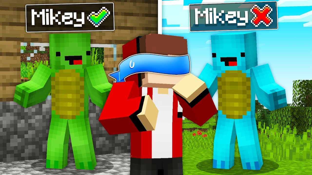 Guess the CORRECT JJ and Mikey in Minecraft Challenge (Maizen Mizen Mazien) Parody - YouTube