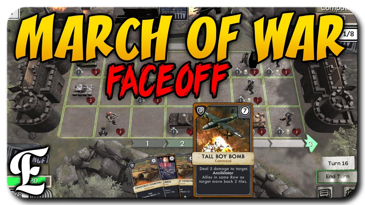 March of War: Faceoff XL Gameplay [Alt-History Steampunk Wargame] - YouTube
