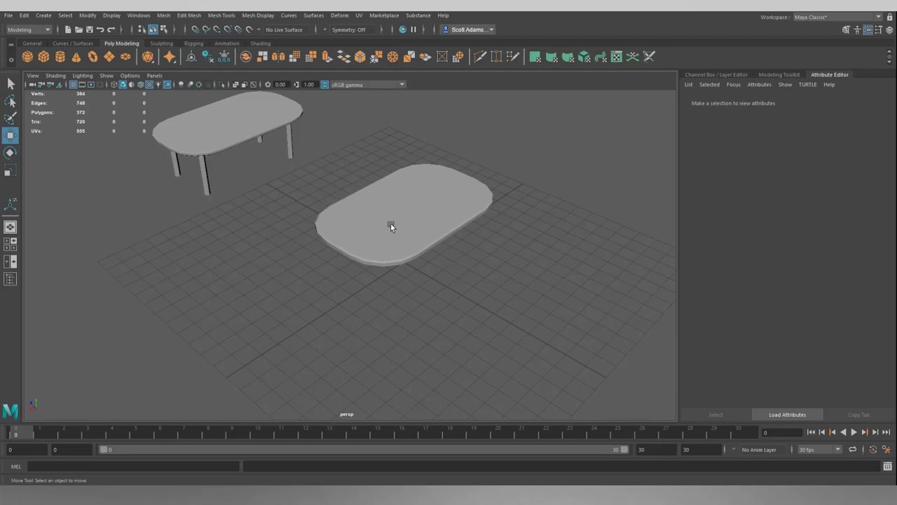 Maya Modelling Tutorial - Table - Episode 2 - Editing a Torus and ...