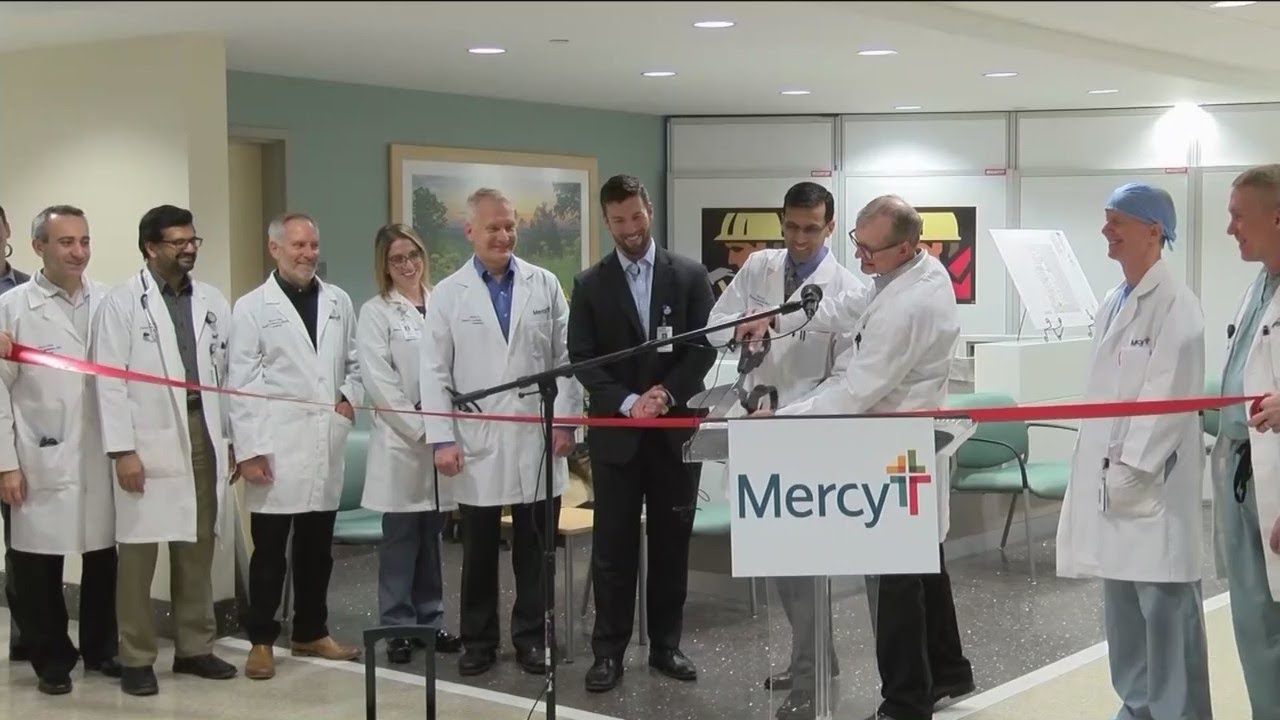 Mercy Hospital Celebrates Opening of New Heart Hospital - YouTube
