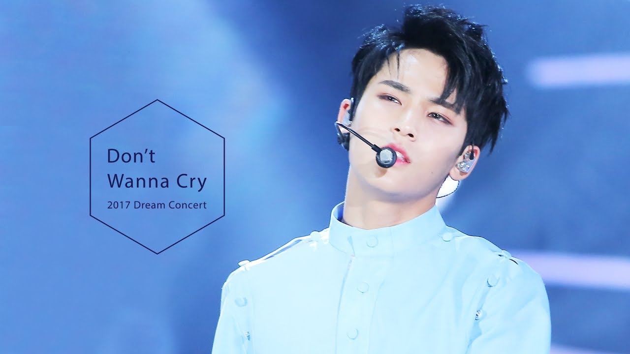 170603 세븐틴 드림콘서트 - 울고 싶지 않아 민규 focus - YouTube