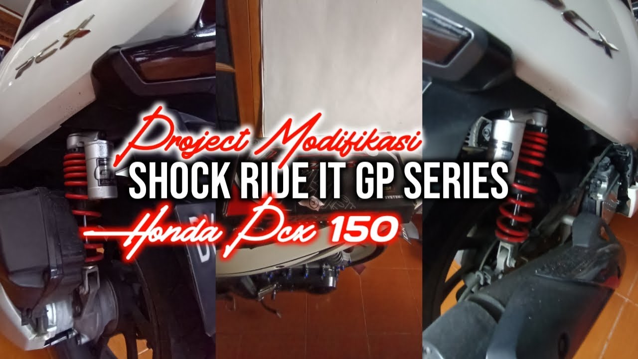 PROJECT MODIFIKASI UPGRADE SHOCK PCX 150‼️ - YouTube