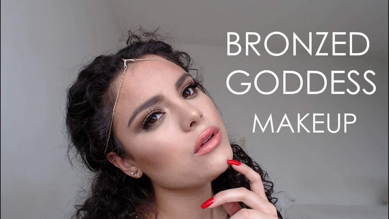Bronzed Goddess makeup tutorial | Just Daniela - YouTube