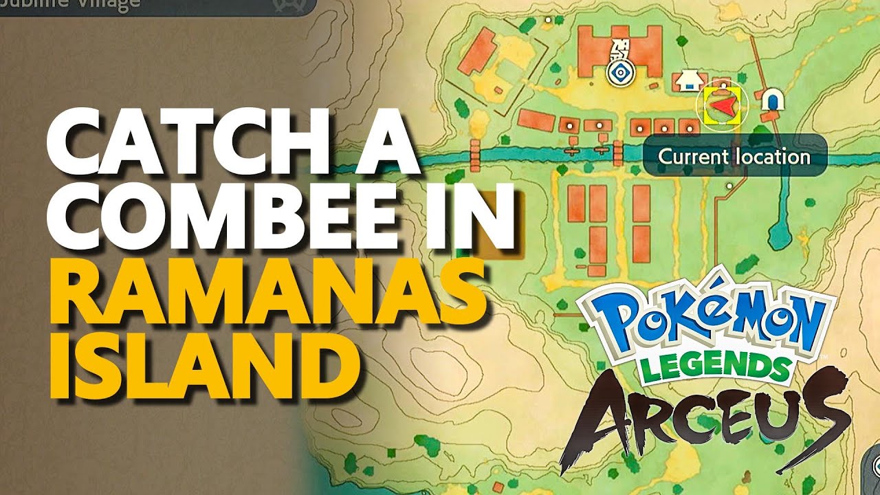 Catch a Combee in Ramanas Island Pokemon Legends Arceus - YouTube