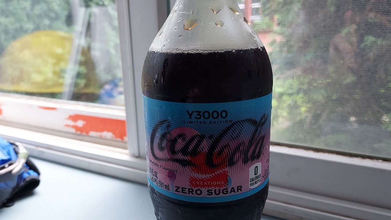 Limited Edition Coca-Cola Y3000 Zero Sugar 20 FL OZ Bottle Sip N Review ...