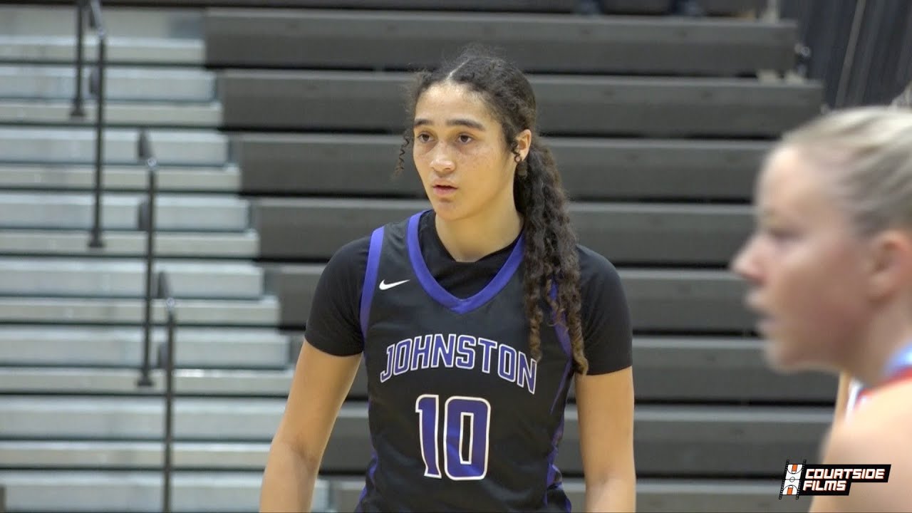 5-star freshman Jenica Lewis in the Johnston win at the Winter Tip Off ...