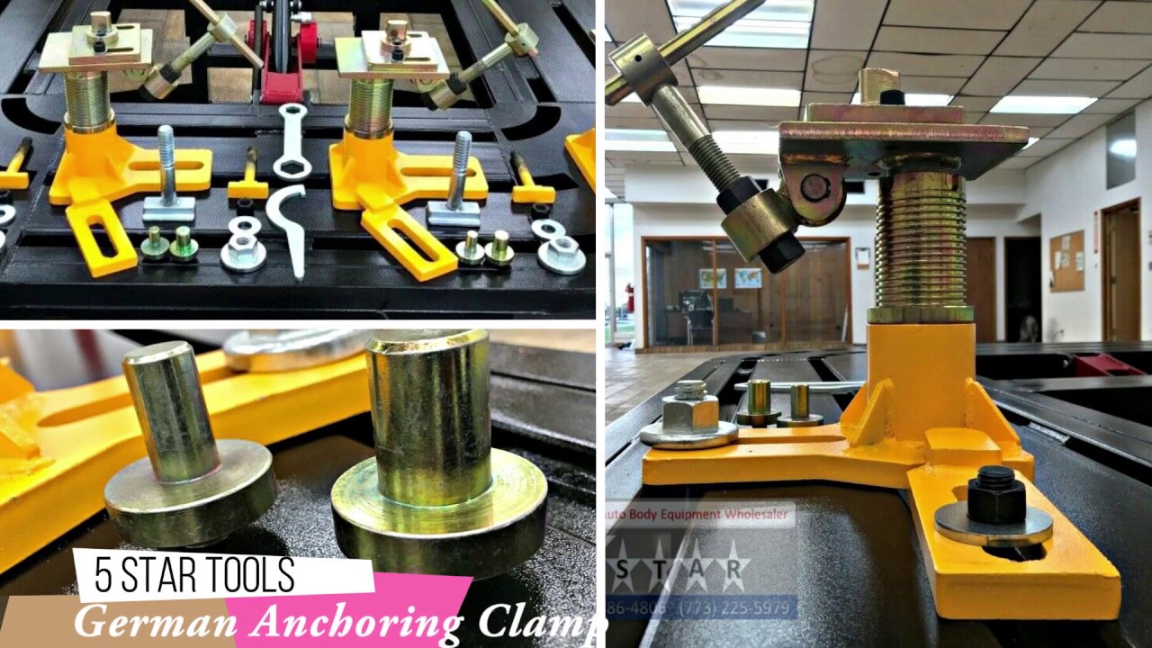 NEW 5 STAR Universal Heavy Duty Tie Down Clamps Anchoring Clamp ...