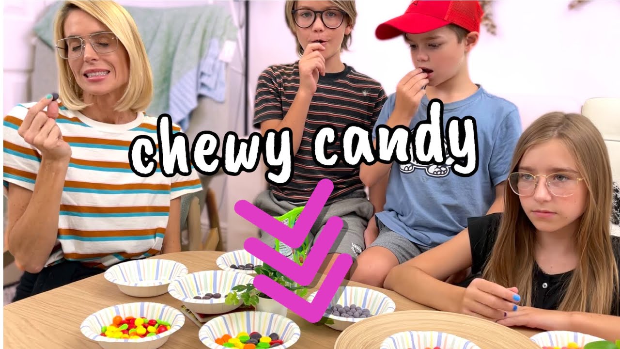 Testing Chewy Candies!! Sopo Squad Family Vlog! - YouTube
