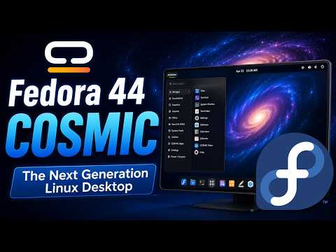 Fedora 44 COSMIC Desktop Review – Is This the Best Cosmic Experience?