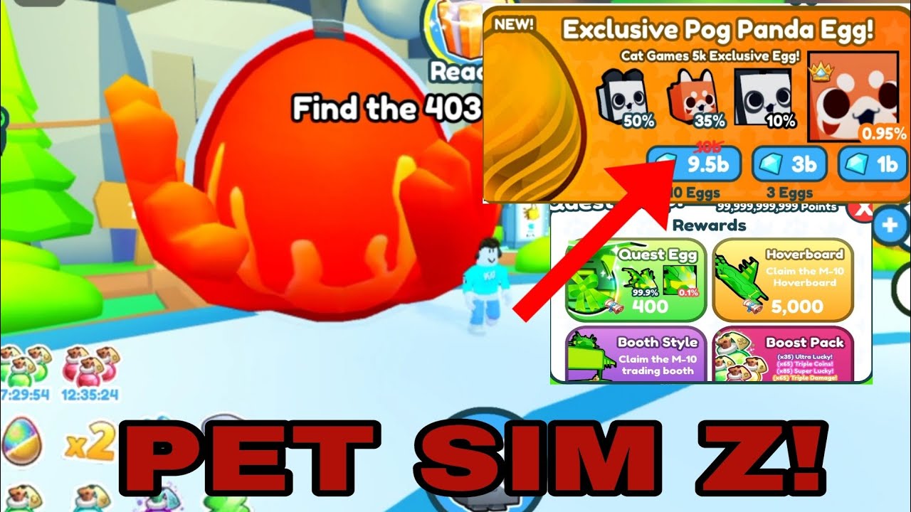 Pet Simulator Z Link [📜QUEST] New Update (Link In The Description ...