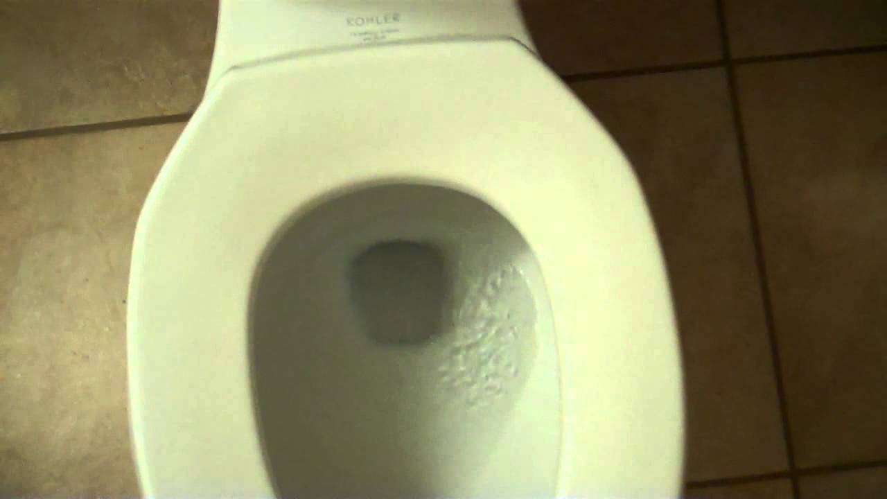 Kohler Toilet at Holiday Inn Express - YouTube