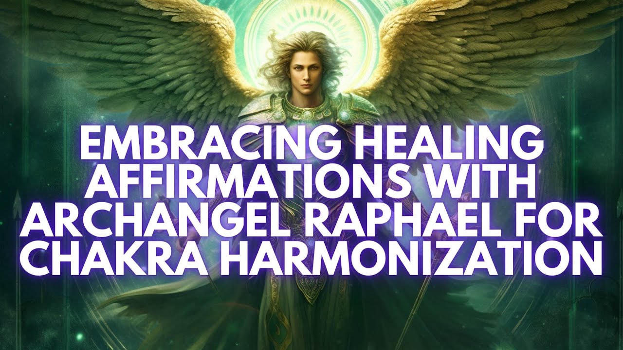 Embracing Healing Affirmations with Archangel Raphael for Chakra ...