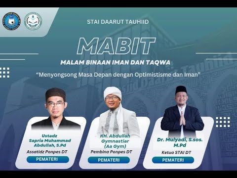Malam Bina Iman Dan Taqwa (MABIT) | STAI Daarut Tauhiid - YouTube