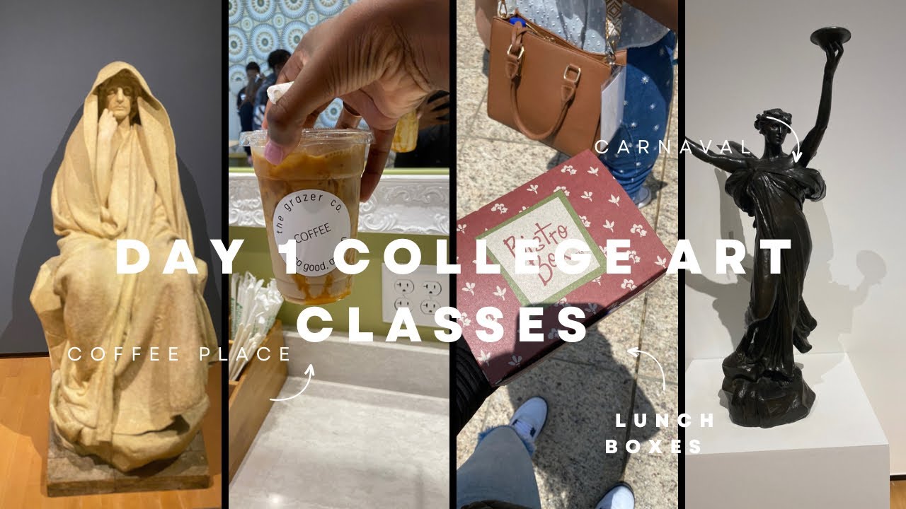 Day 1 Blog : college Art classes 🎞️ - YouTube