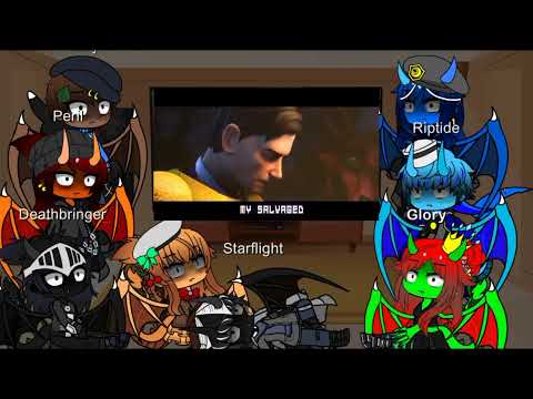 Wings of fire react to salvaged rage.