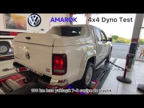 Volkswagen Amarok 4x4 Dyno Test - Garanti Arabam Erdemli Bayii