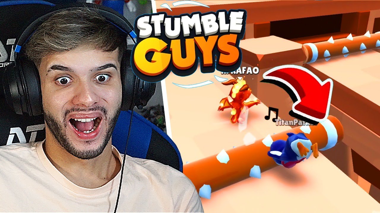 STUMBLE GUYS mas jogando igual pro player 😂 - YouTube