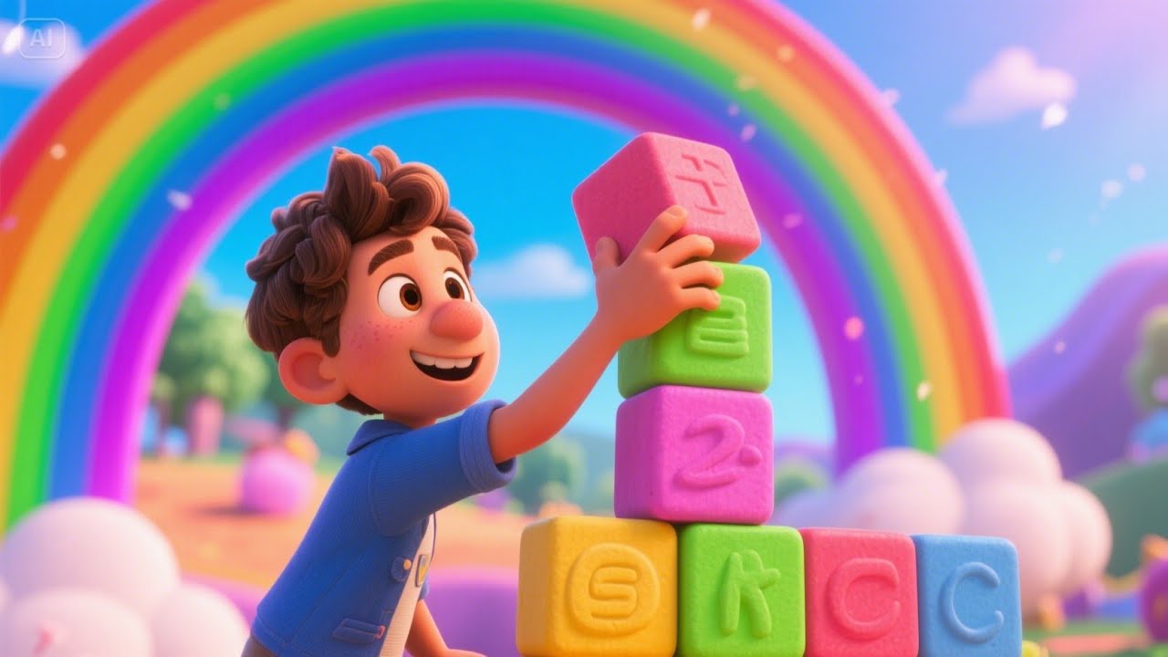 🧱 Benny’s Brilliant Building Block Bonanza | ABC Fun for Kids ...