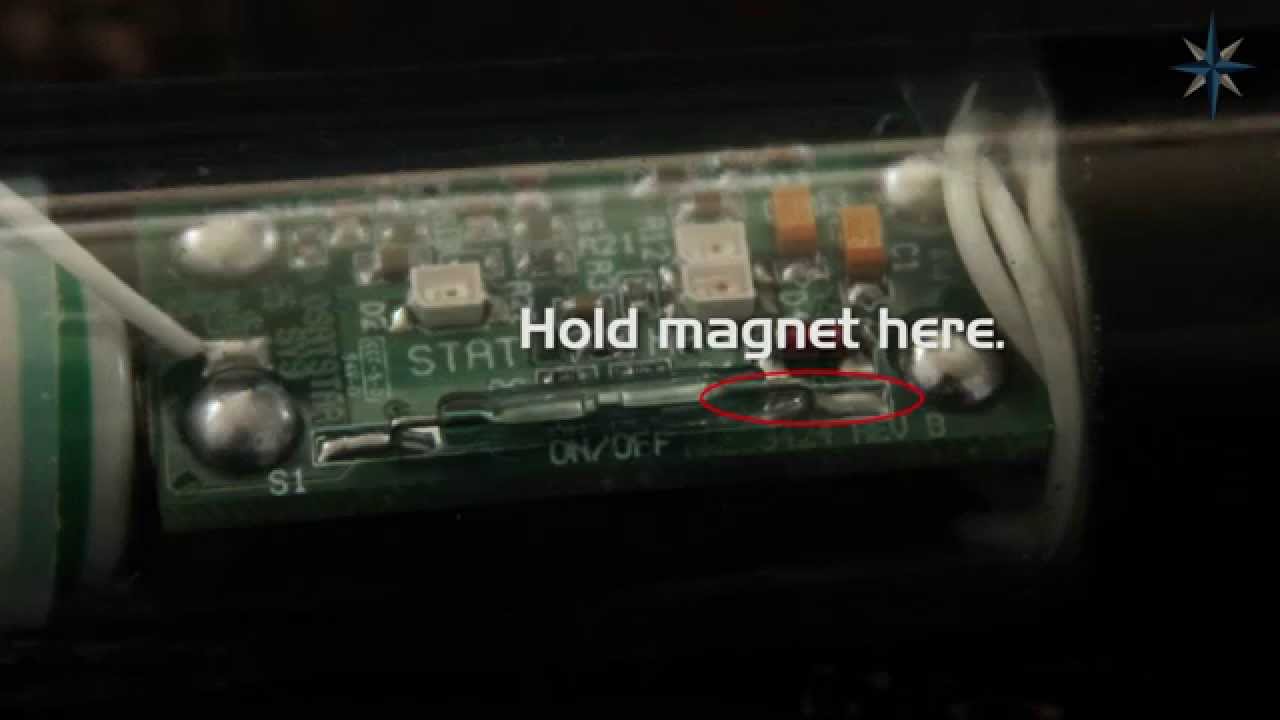 DiveTracker SCOUT: Turning it on and off - YouTube