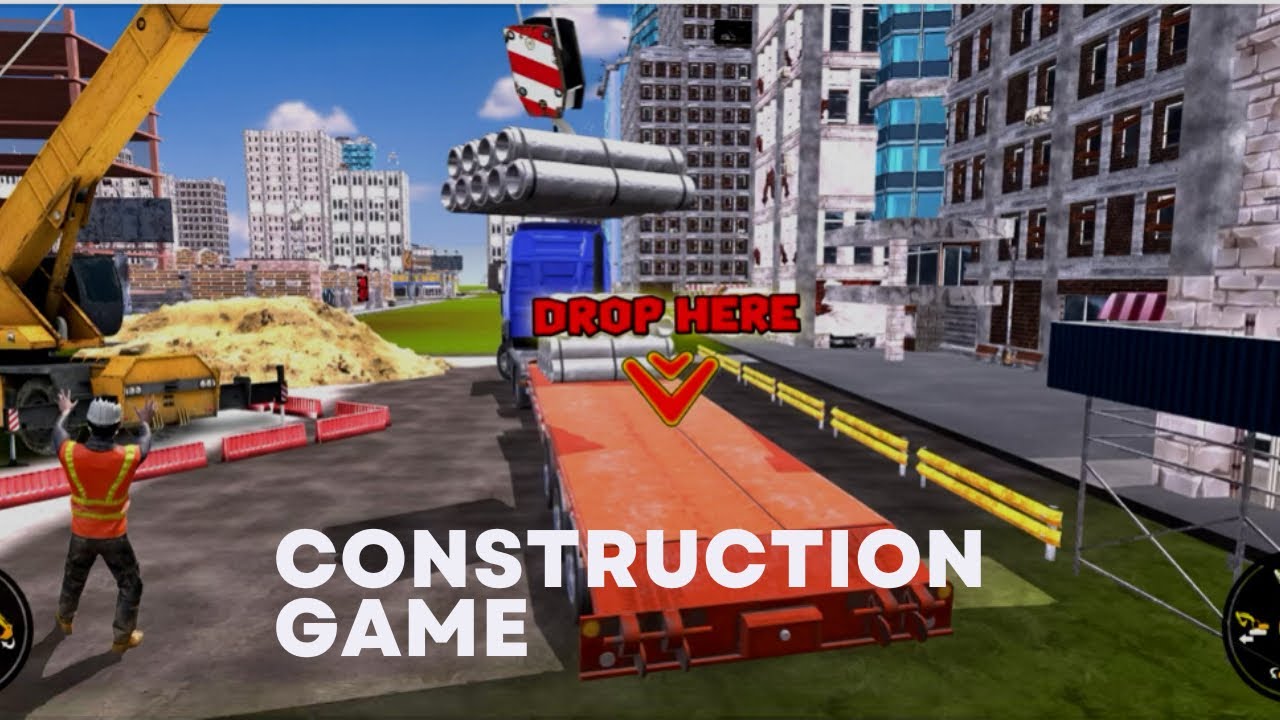 Construction Work Vehicles For Kids #1 || Uses Of Roadheader & Other Trucks For Children - YouTube