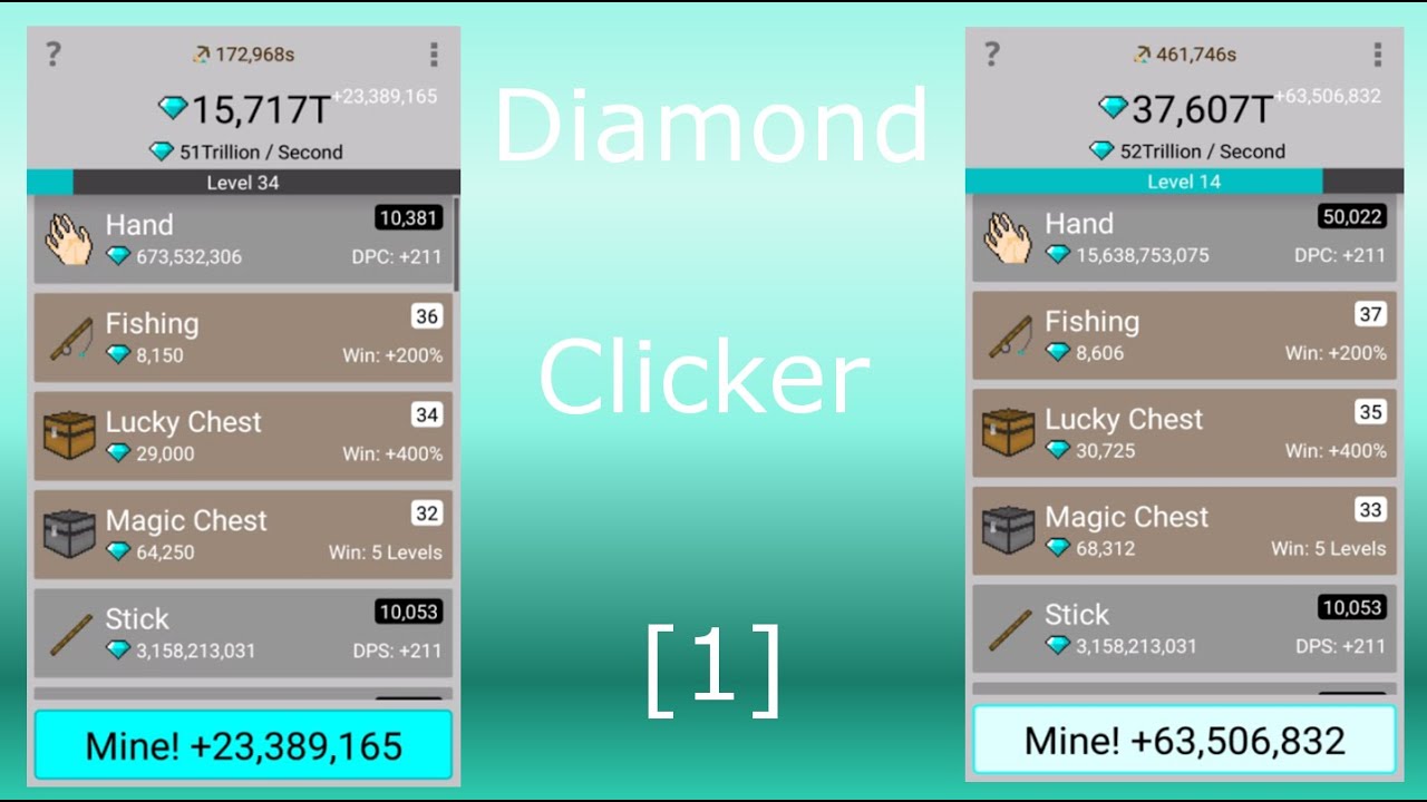 Diamond Clicker [1] - YouTube