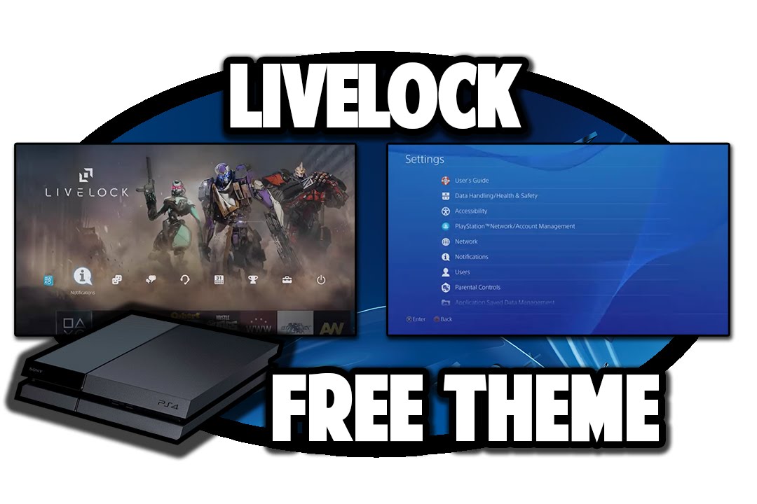 [PS4 THEMES] Livelock Wasteland Free Theme Video in 60FPS - YouTube