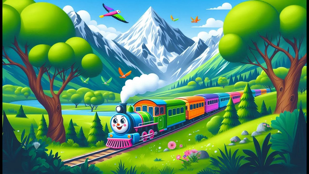 "All Aboard! A Fun Train Poem for Kids - English Rhymes and Adventure ...