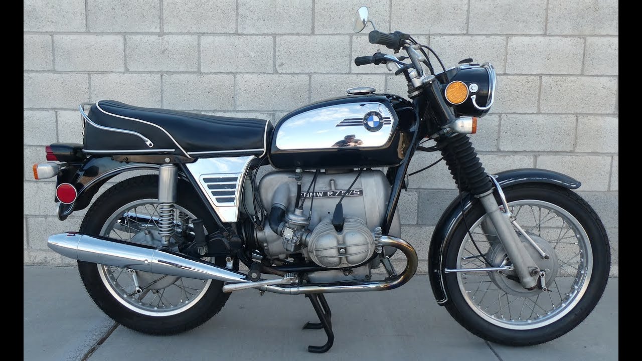 1971 BMW R75/5 Motorcycle for sale - YouTube