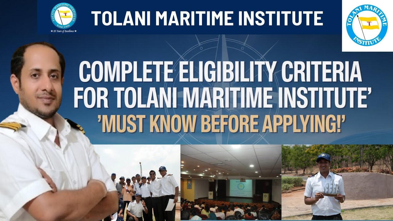 TMI DNS Eligibility 2026 | Tolani Maritime Institute Age Limit, PCM ...