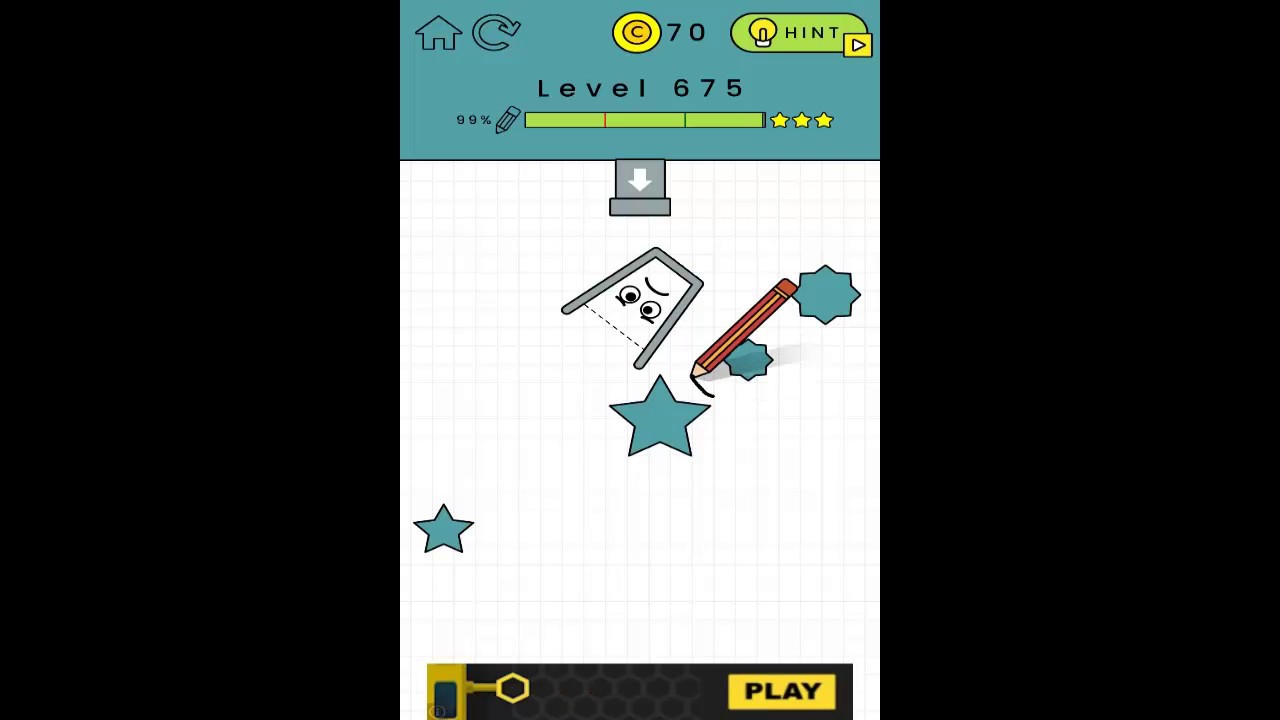 Happy Glass Level 675. 3 Stars Walkthrough - YouTube