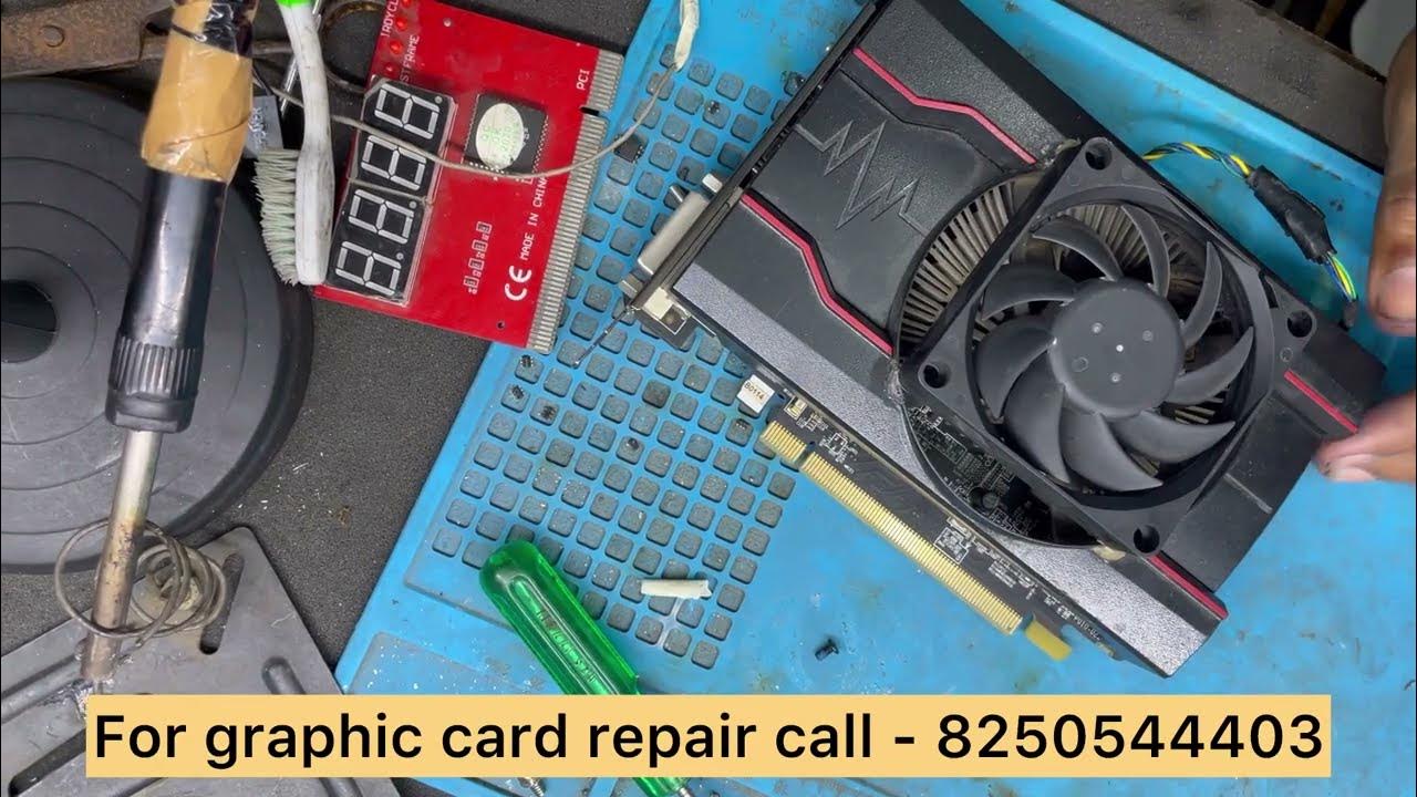 GRAPHICS CARD REPAIR | SAPPHIRE GRAPHICS CARD NO DISPLAY PROBLEM | REPAIR - SAPPHIRE GPU NO ...