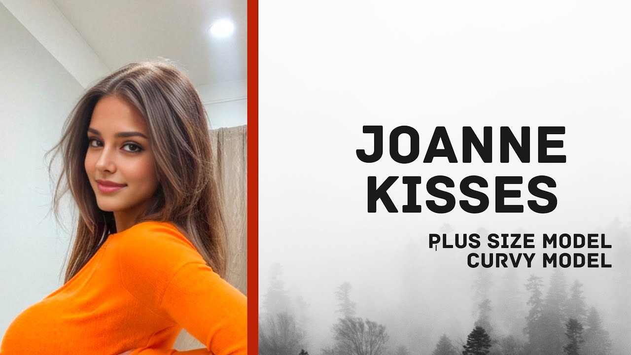 Joanne Kisses plus size model / curvy model - YouTube