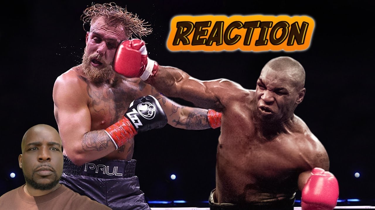 LIVE!!! MIKE TYSON VS JAKE PAUL REACTION - YouTube