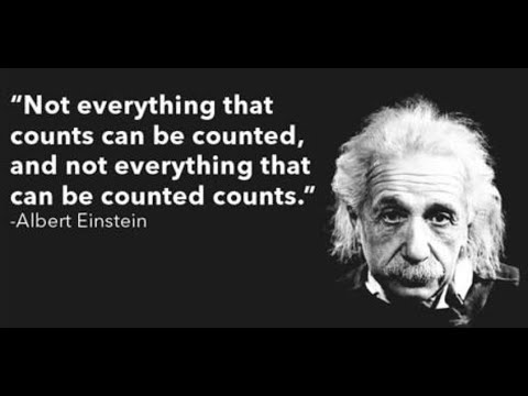 Einstein: Counting What Counts - YouTube