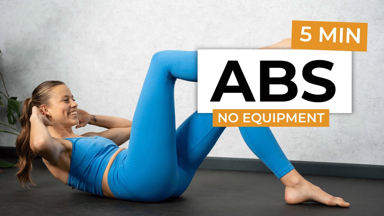 5 MIN AB WORKOUT - Pilates Finisher (No Equipment) - YouTube