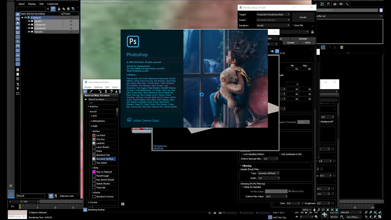 How to render transparent glass using Arnold in 3ds Max - YouTube
