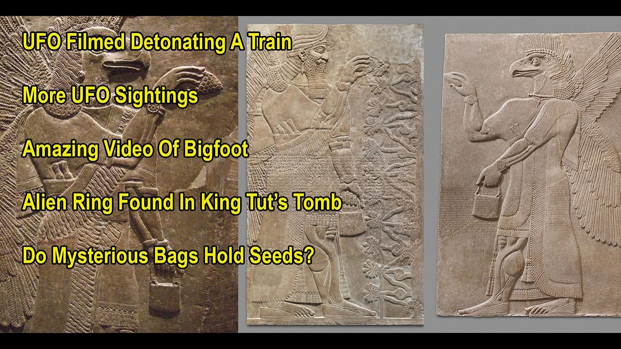 UFO Blows Up Train - Amazing Video of Bigfoot - Alien Ring In King Tut ...