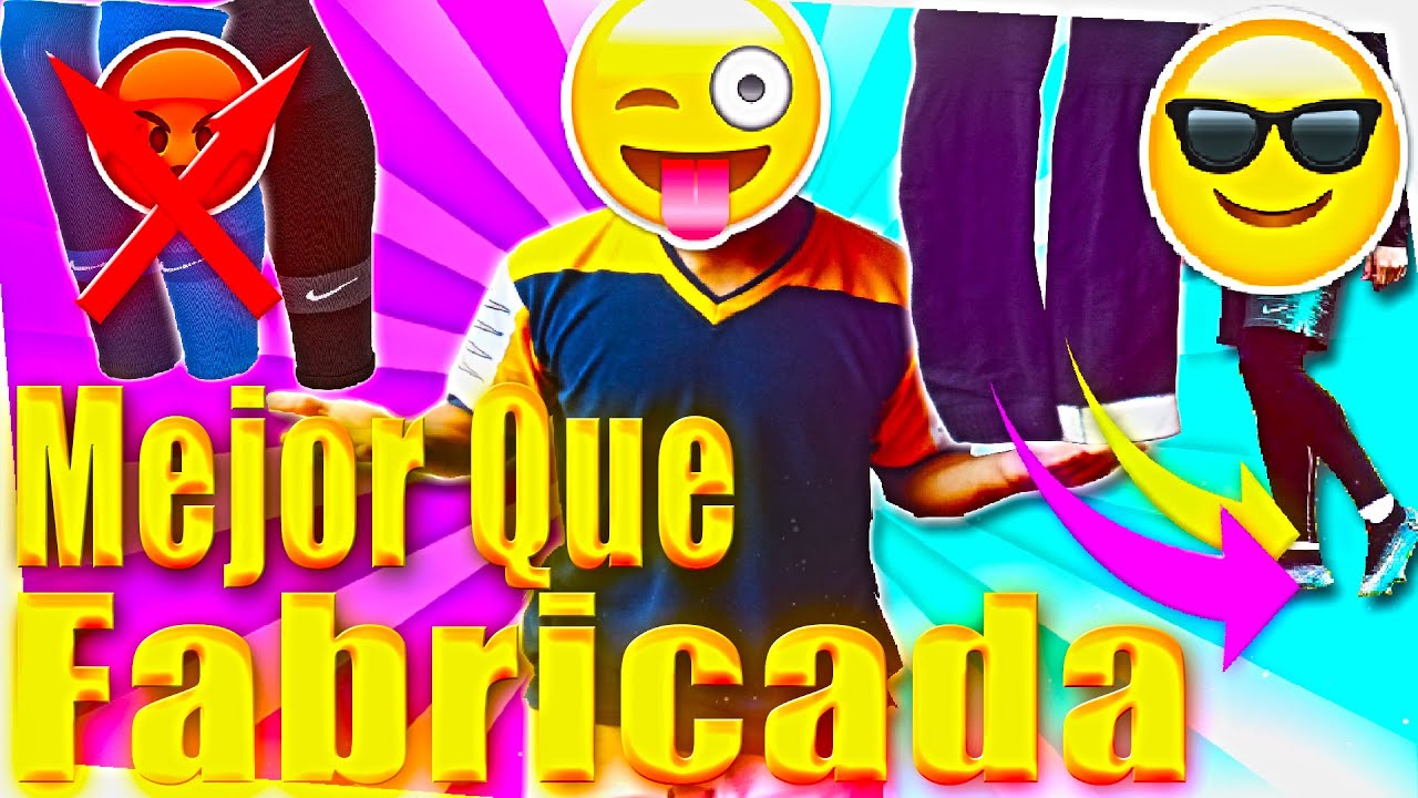 COMO Hacer CALCETAS PRE-CORTADA de FÚTBOL Mejor que FÁBRICA Mejor que ...