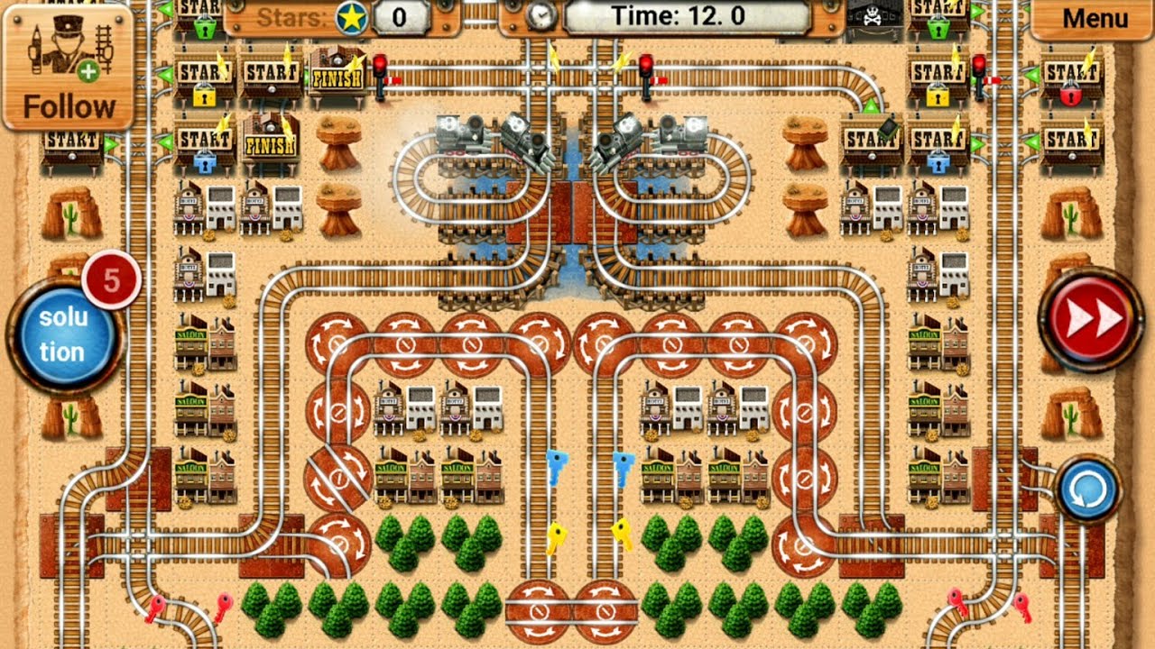 Rail Maze 2 Exciting Gameplay - Train Puzzle Game - Android Gameplay ...