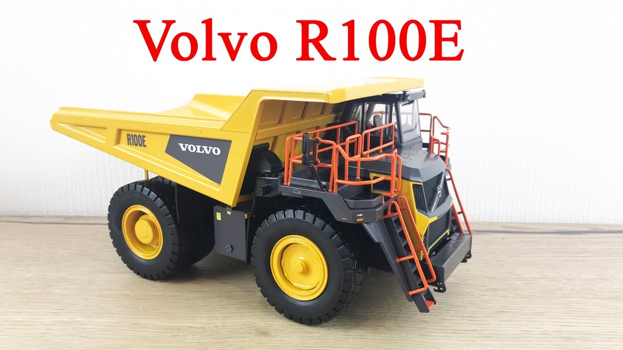 Внедорожный самосвал Volvo R100E Rigid Hauler - YouTube