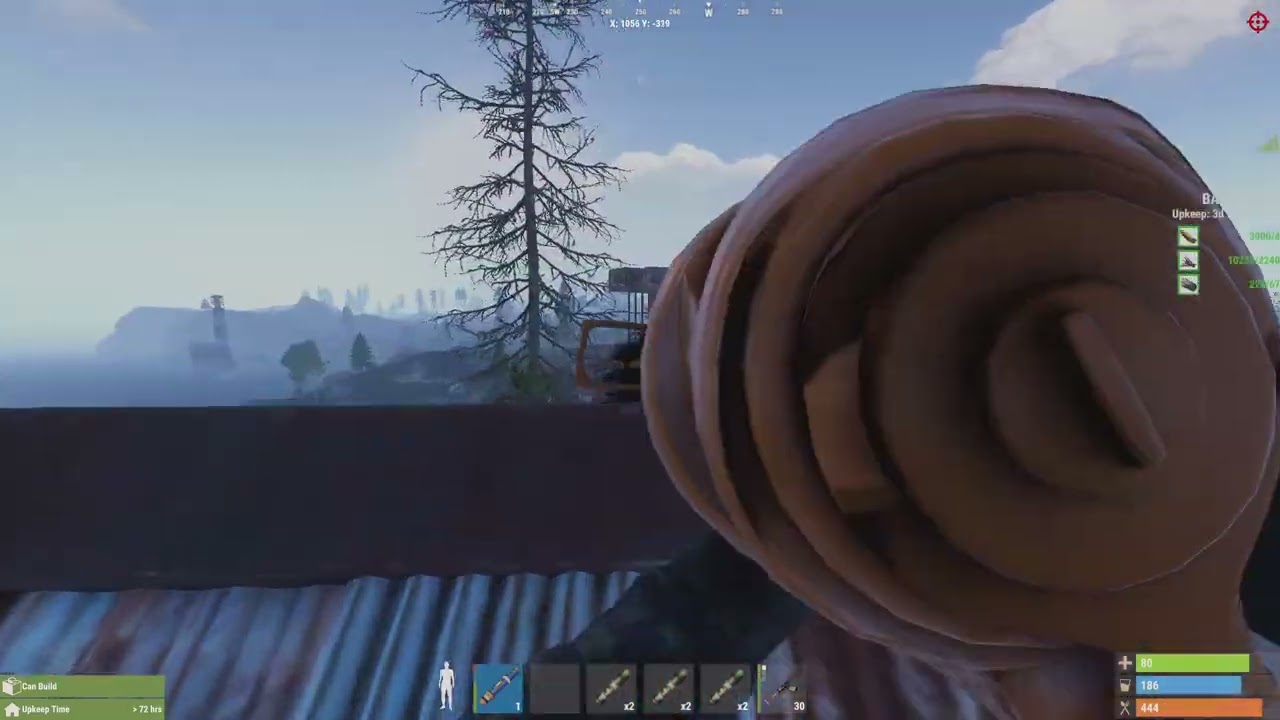 300 rocket raid! Rust console - YouTube