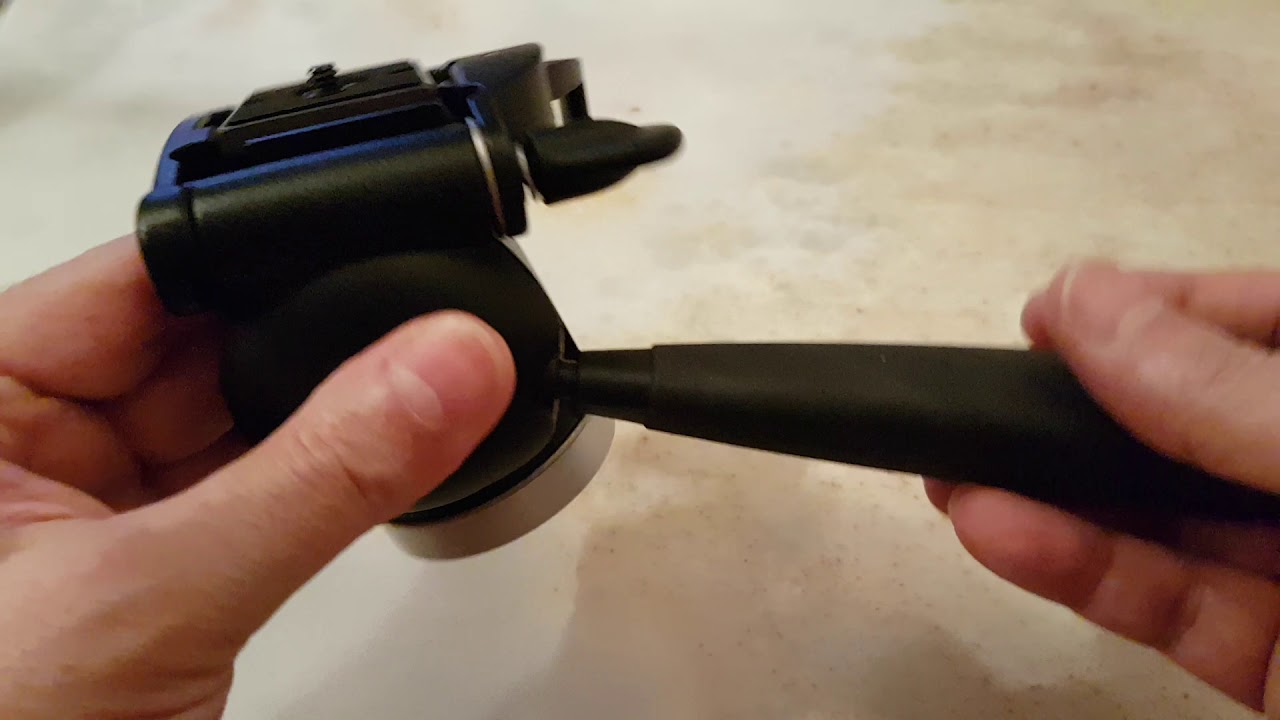 Manfrotto 390RC2 junior 3 way tripod head review - YouTube