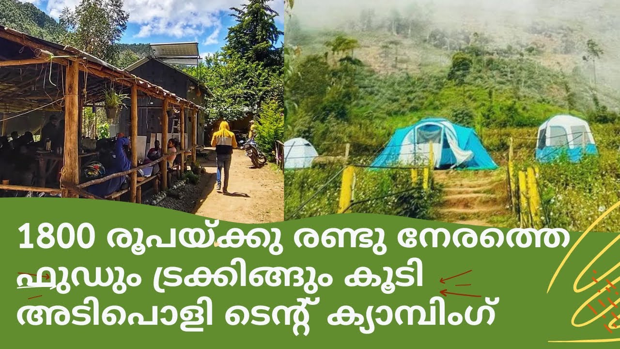 Tent stay in Vattavada | Budget tent camping in Vatavada | Tent camping ...
