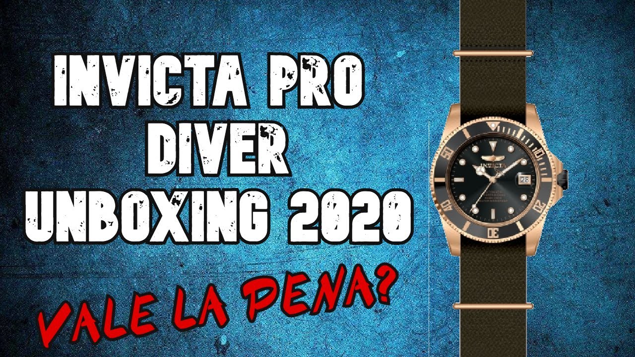 UNBOXING (en Español) Invicta Pro Diver Rose Gold 27627 Reloj ...