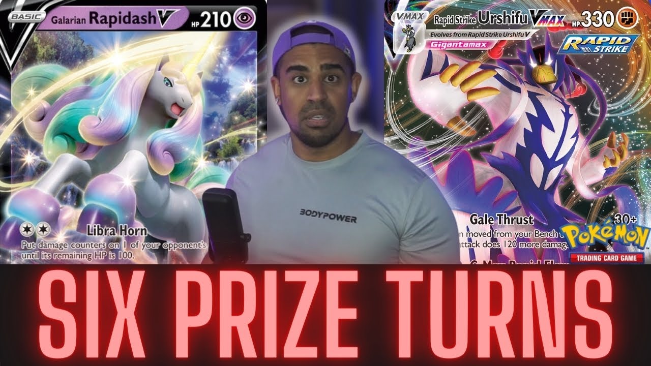 HIT 4 DIFFERENT WEAKNESSES! Galarian Rapidash V Rapid Strike Urshifu ...