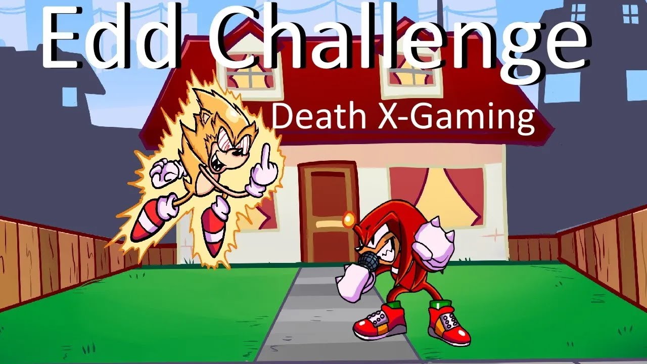 Friday Night Funkin' - Edd Challenge But It's Fleetway Sonic Vs ...