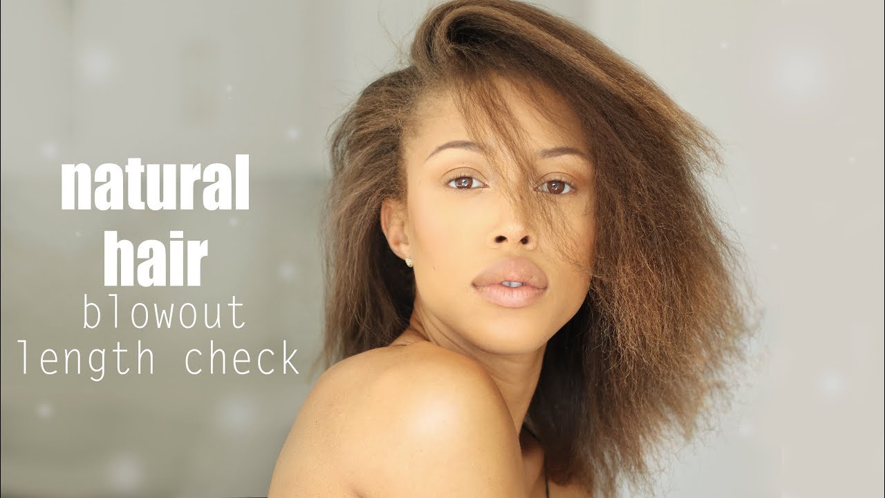 Nov 2018 Blowout + Length Check | Jaleesa Moses - YouTube